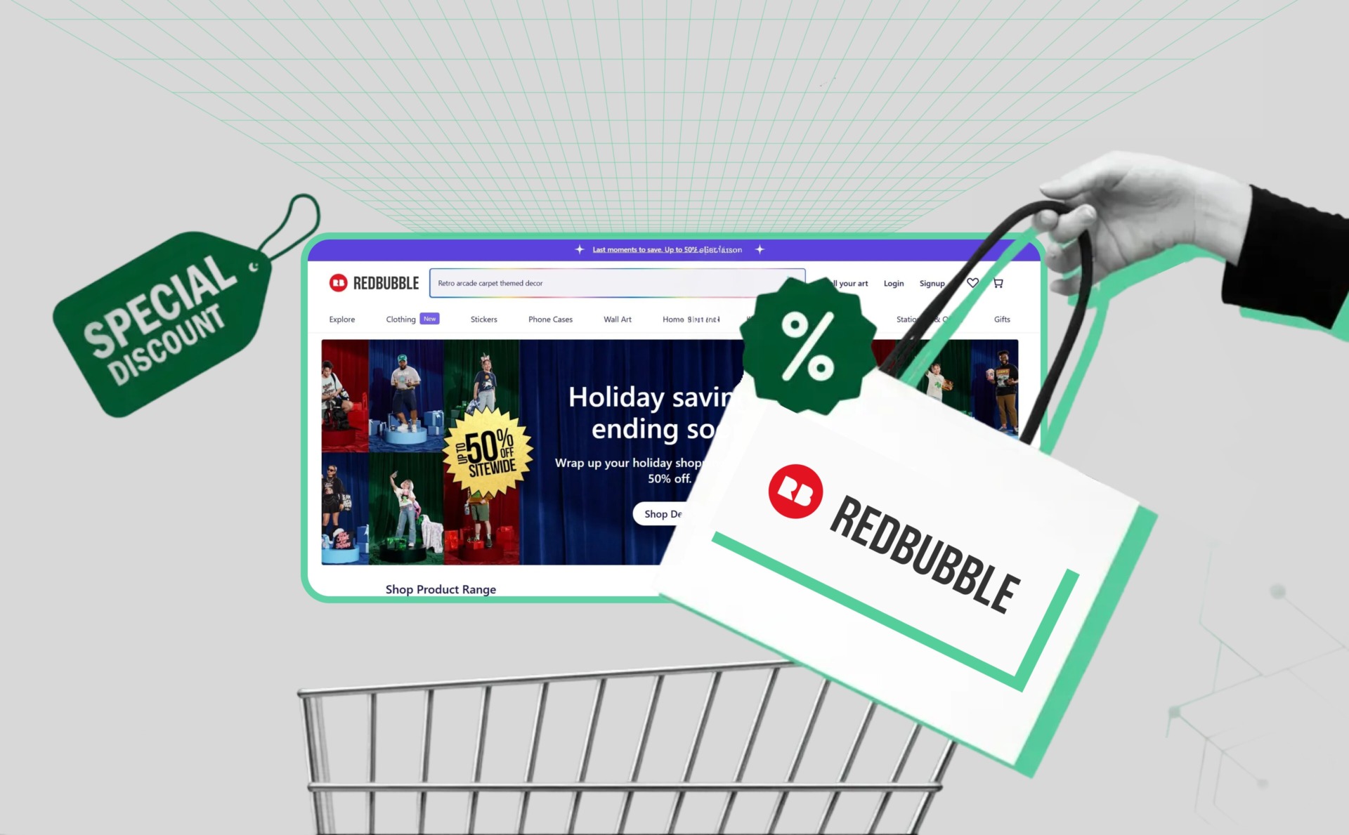 Redbubble Coupon Codes 2025: How to Get and Coupon List
